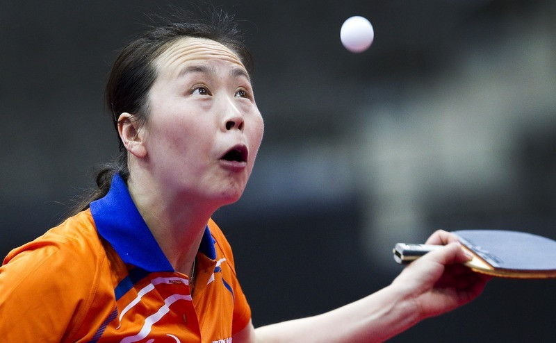 Li Jiao strandt in derde ronde, Li Jie wel in achtste finale | Foto | AD.nl