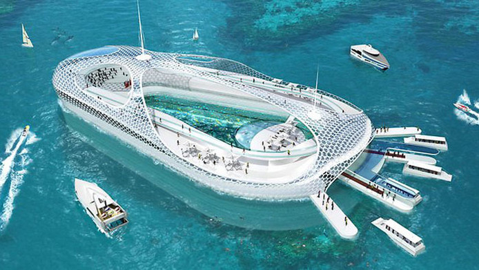 Un hôtel sous-marin, l'Atlantide du 21e siècle | Insolite | 7sur7.be