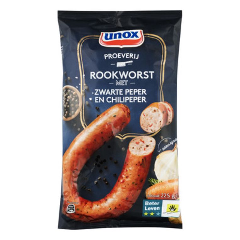 Unox blijft maar dollen met rookworst. Hoe smaakt worst met ‘zwarte ...