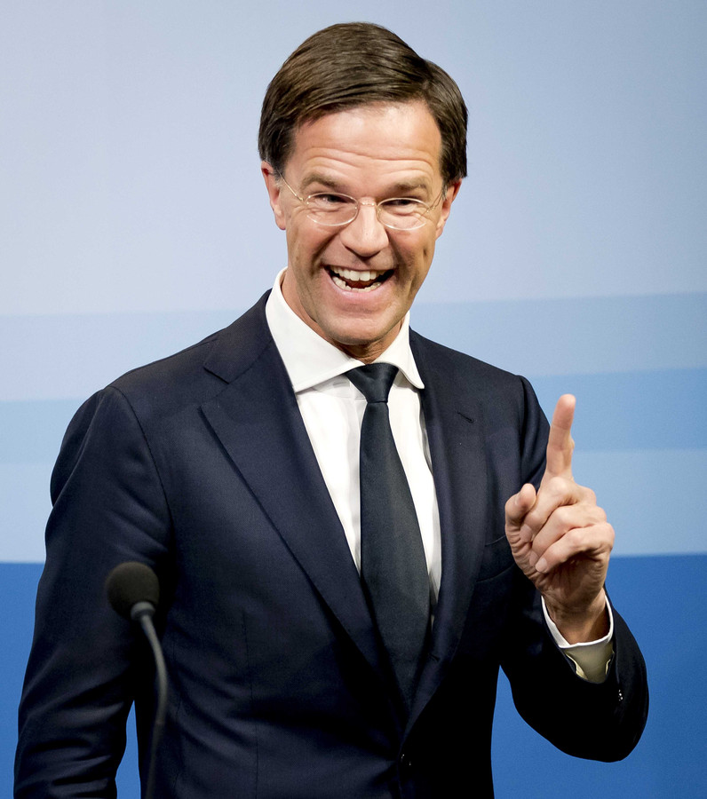 Mark Rutte wordt zenuwachtig | Foto | AD.nl