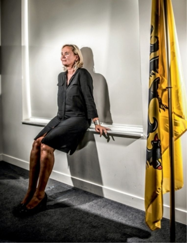 Liesbeth Homans, N-VA-viceminister-president in de Vlaamse regering ...