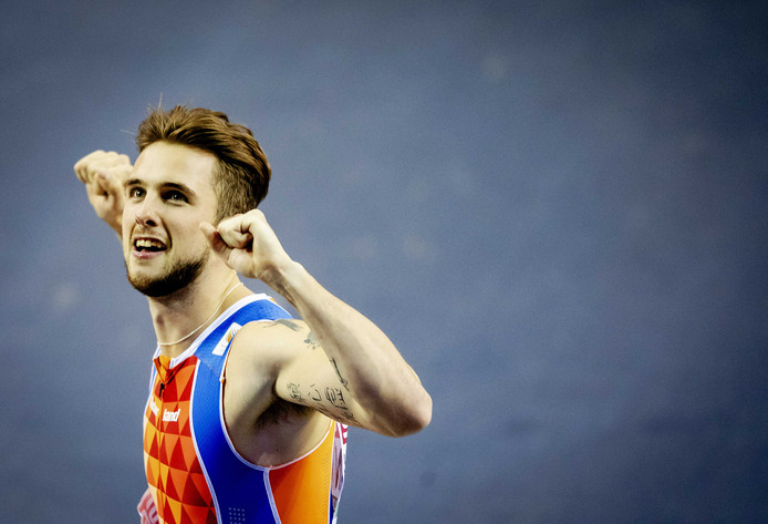 Van Gool verrast met finaleplek op 60 meter | EK indoor atletiek | AD.nl
