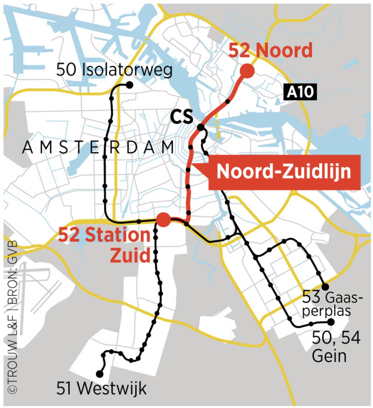 De Amsterdamse Noord-Zuidlijn een halfjaar na opening: flop of succes ...