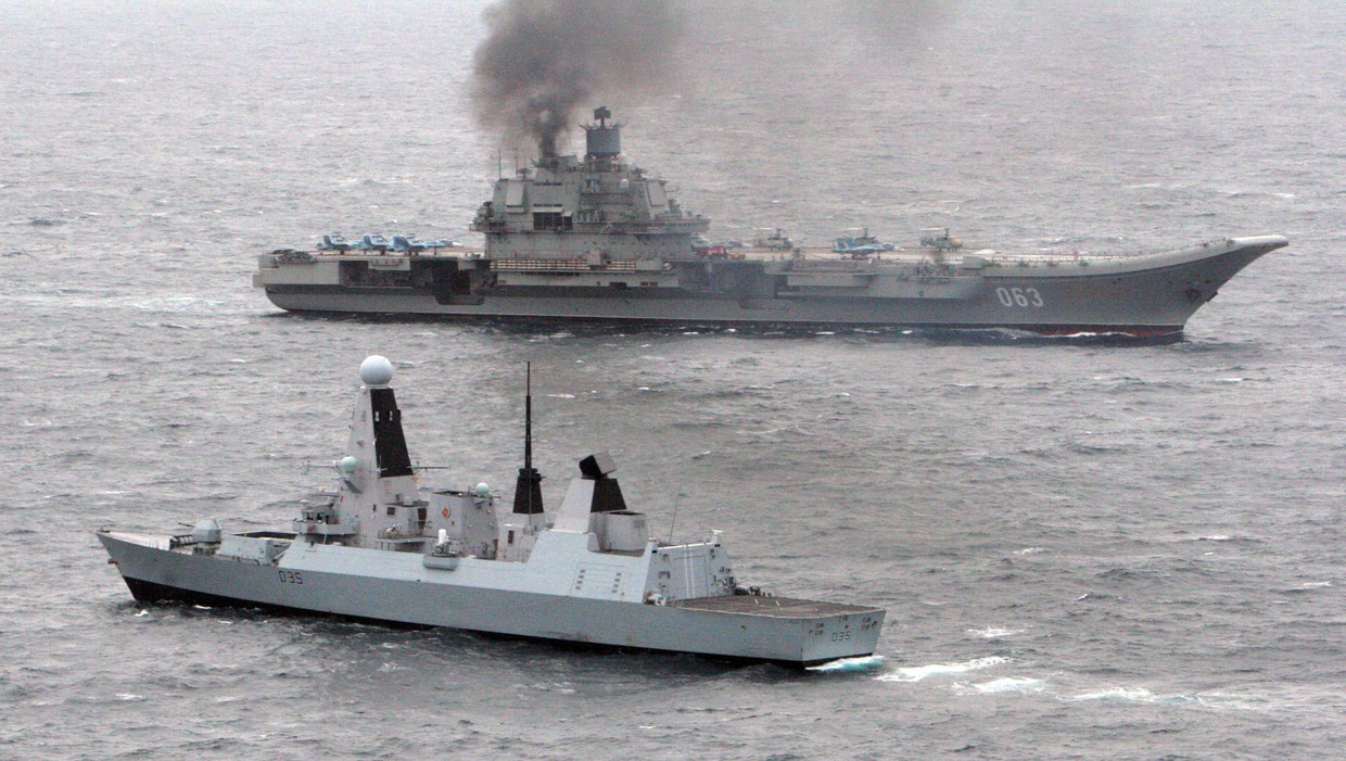 Russische vloot heeft Noordzee weer verlaten | Het Parool