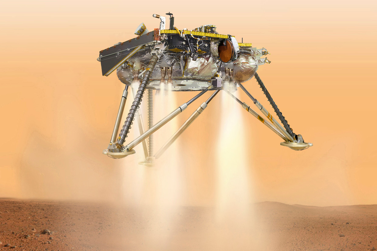 Ruimtetuig InSight is succesvol geland op Mars | De Morgen