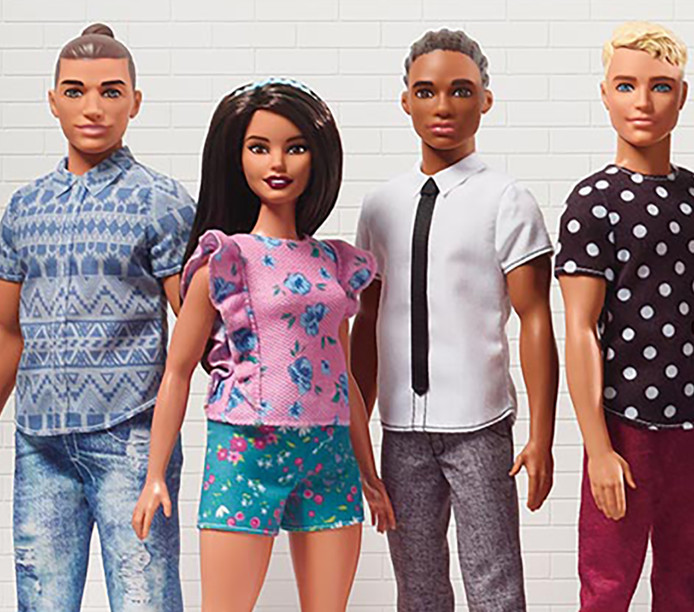 Barbie's vriendje Ken nu ook met trendy hipsterknotje | Nieuws | AD.nl