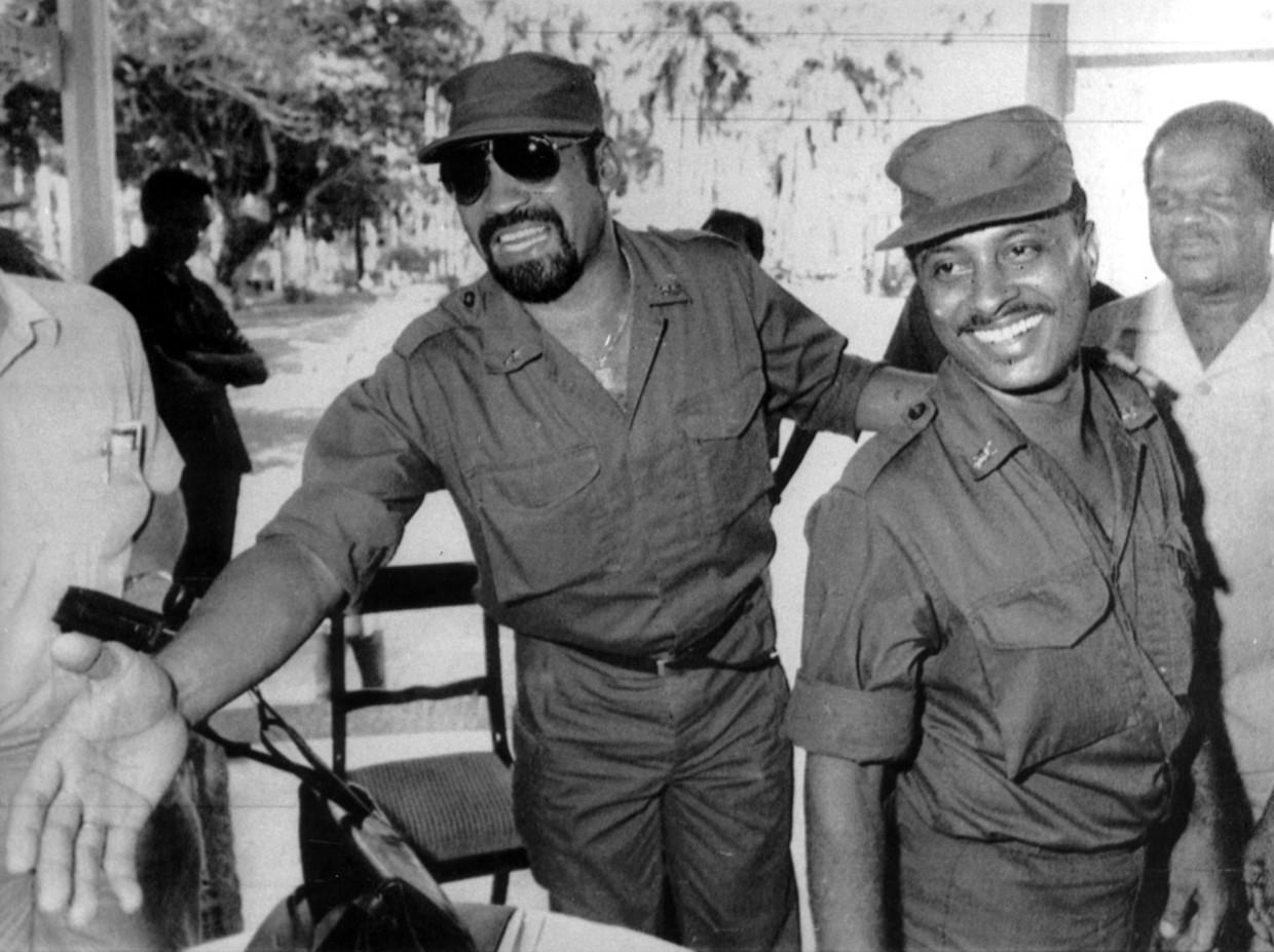 Desiré Delano Bouterse: van couppleger tot staatshoofd | De Volkskrant