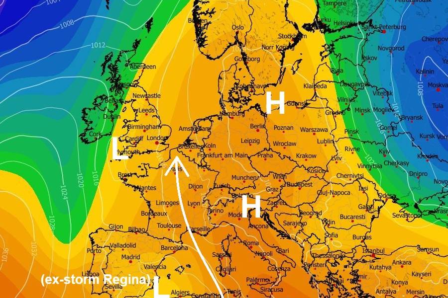 ‘Bloedregen’ en prachtige zonsondergangen verwacht in Europa: storm ...