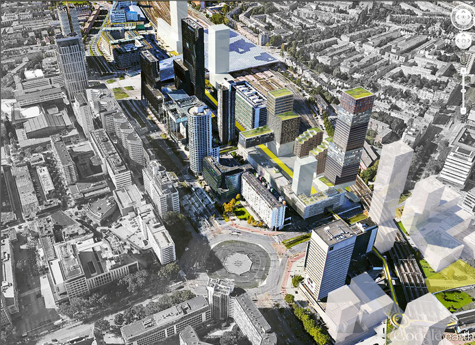 Schiekadeblok krijgt meer woningen dan kantoren in nieuw plan ...