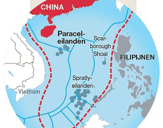 Twist eilandjes Zuid-Chinese Zee komt tot een climax | Buitenland | AD.nl