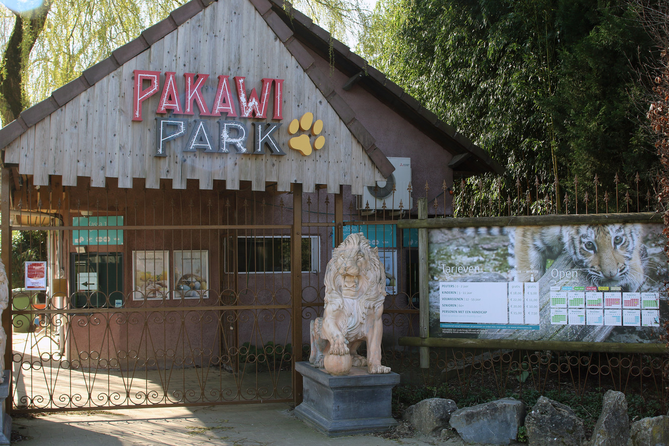 Zo ziet bezoek aan Pakawi Park er vanaf maandag uit ...