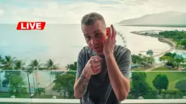 Sam Gooris live in de studio van VTM Nieuws - Expeditie Gooris